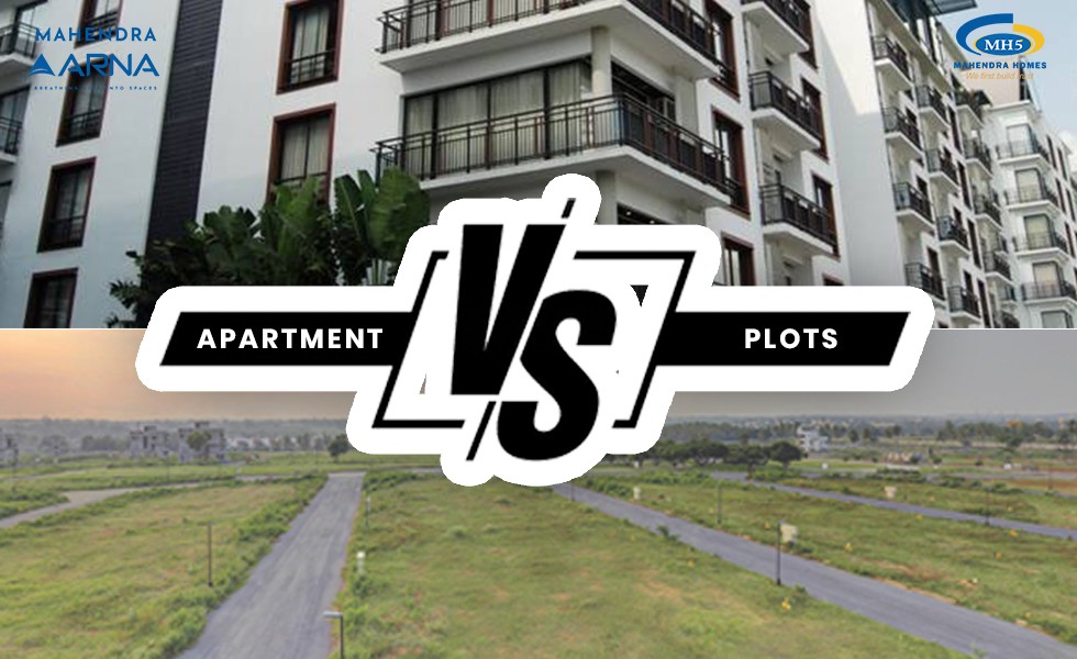 Plots vs Apartments for Investment Purpose